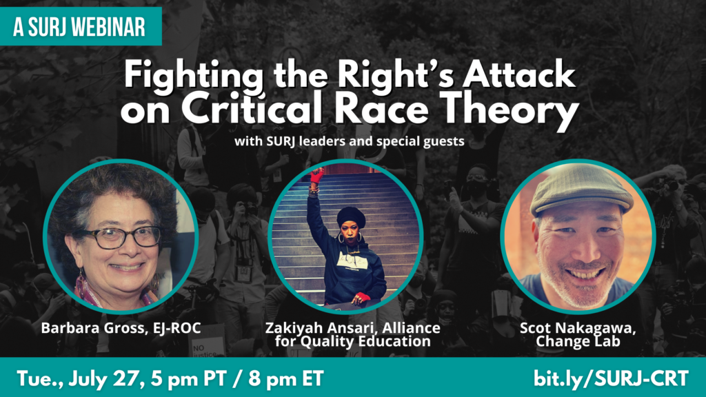 Fighting the Right's Attack on CRT in Schools - SURJ