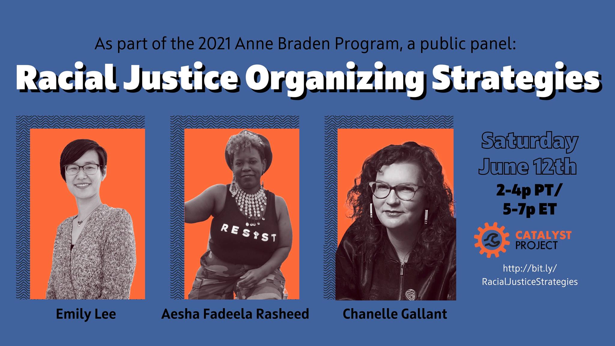 Racial Justice Organizing Strategies - A panel hosted by Catalyst ...