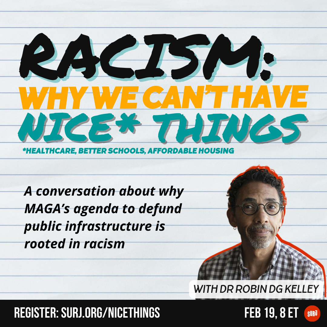 A home for white people working for justice - SURJ